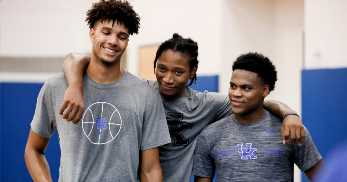 TyTy Washington, Sahvir Wheeler look good in Kentucky blue and white - On3