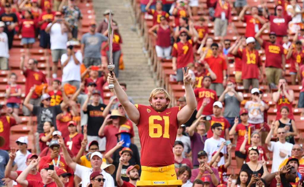 Jake Olson, first blind Division I football player, thanks Clay Helton ...