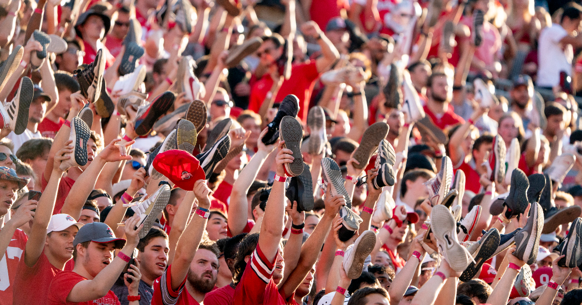 Ohio State Buckeyes record lowest attendance game since 1971