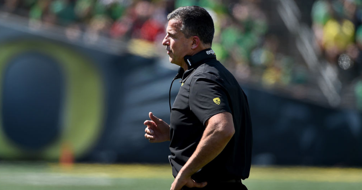 Mario Cristobal addresses sideline interaction with Oregon receiver ...
