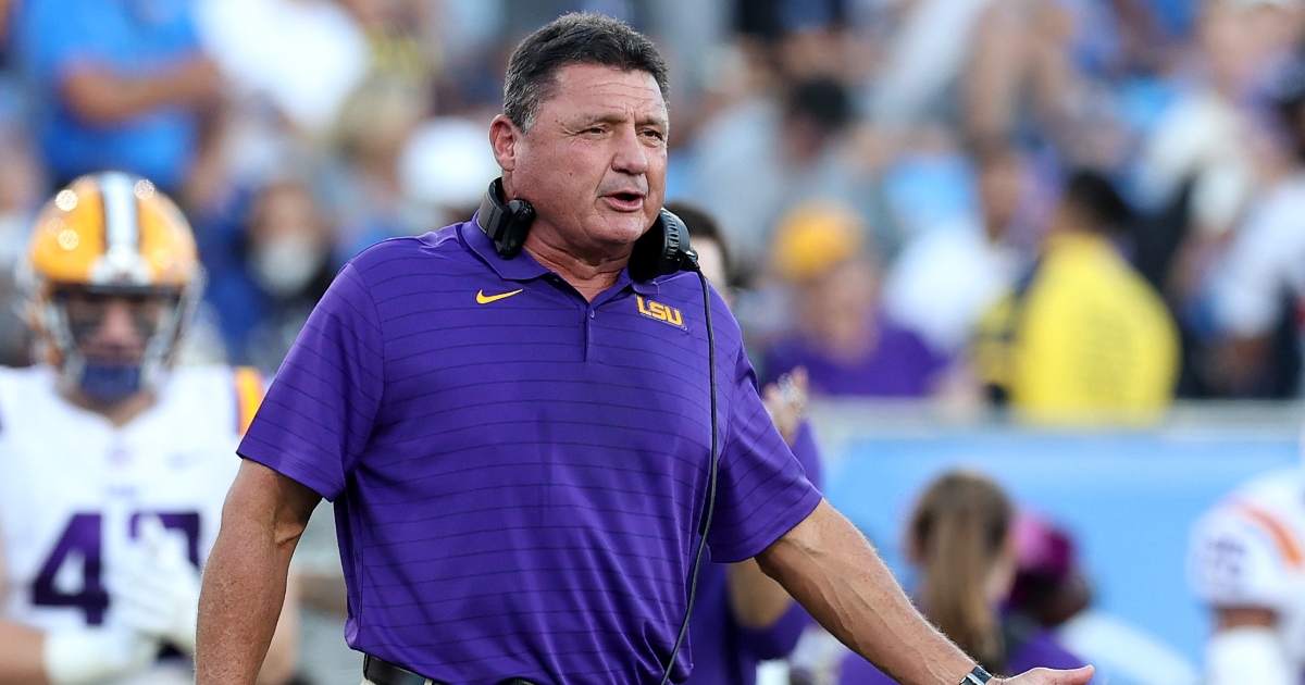 Ed Orgeron confirms two key playmakers return this week for LSU - On3
