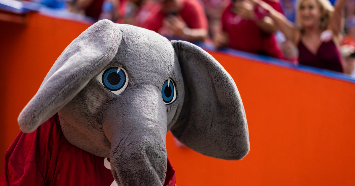 WATCH: Alabama mascot trolls Lane Kiffin, Ole Miss