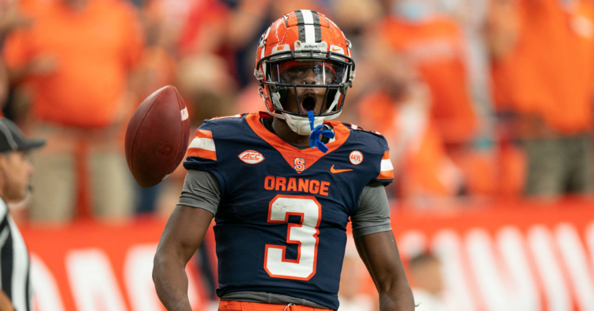 Taj Harris, Syracuse Wide Receiver Transfer, Commits to Kentucky - On3