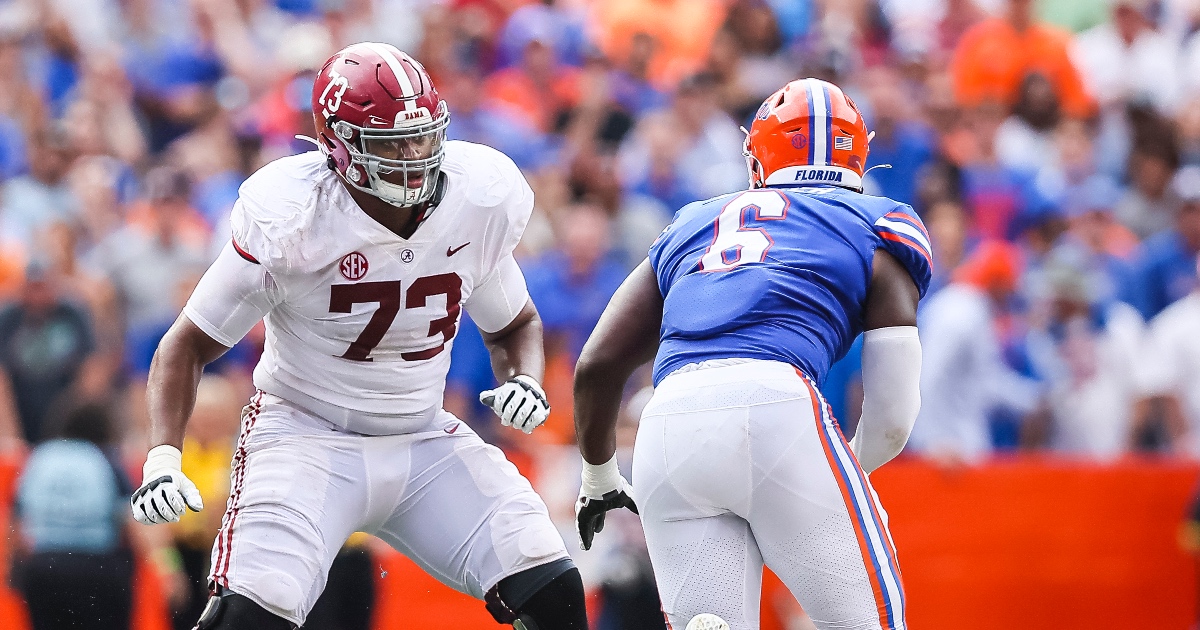 Alabama teammates promote LT Evan Neal as Top-5 NFL Draft pick - On3