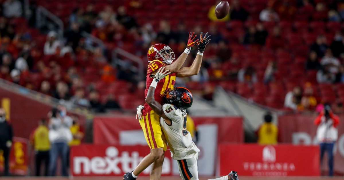 Donte Williams reveals joke with wide receiver Drake London - On3