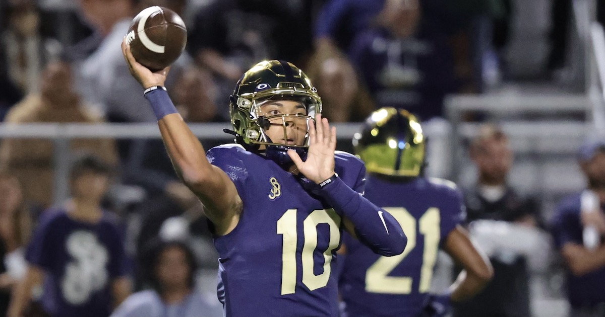 4-star QB Pierce Clarkson goes for 300-plus yards in playoff win - On3