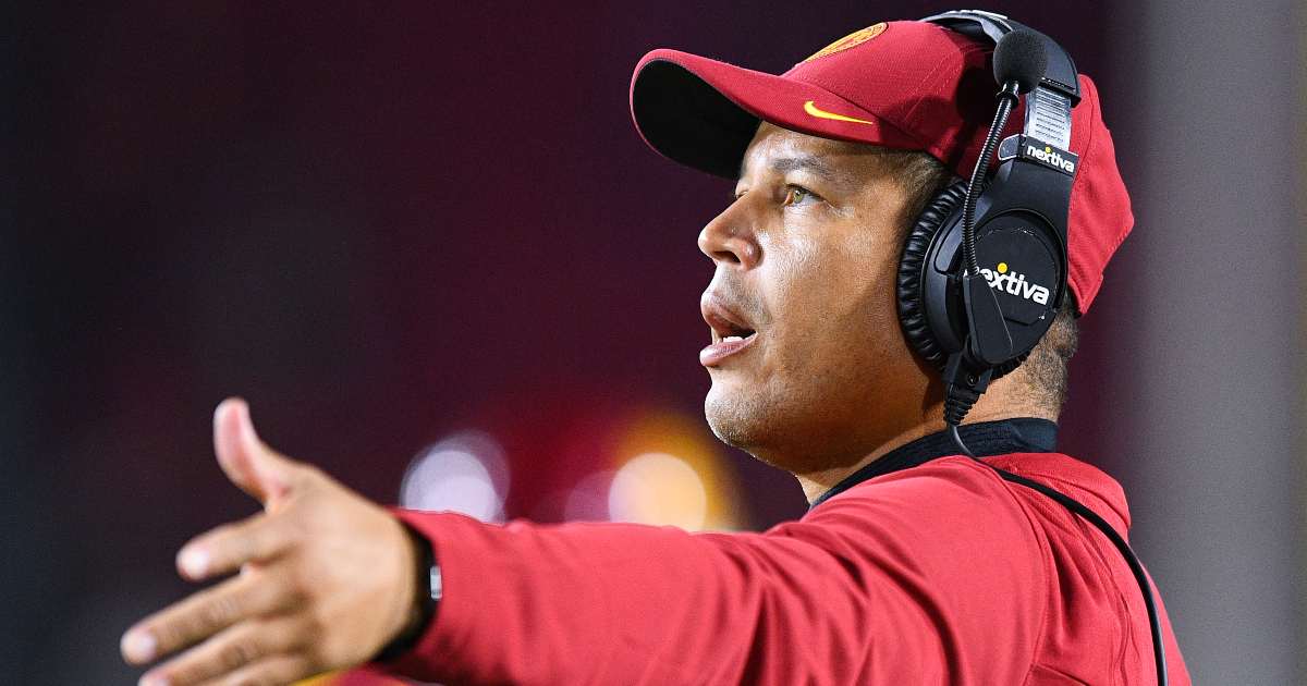 Donte Williams reveals message to USC Trojans following loss