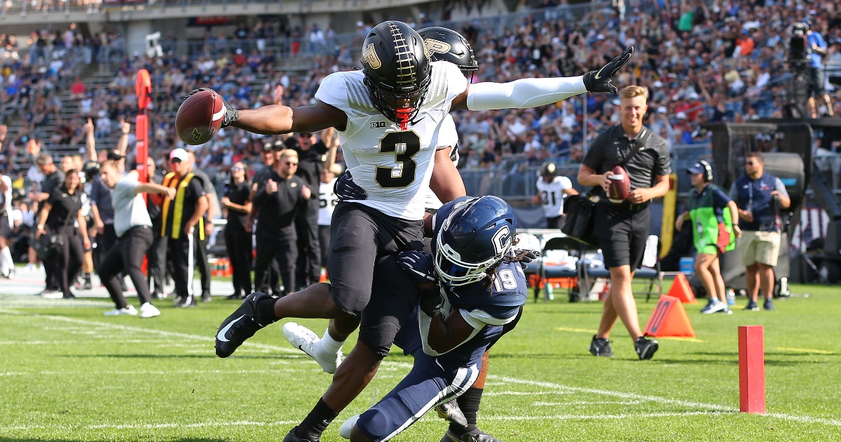 David Bell makes impressive TD catch to give Purdue big lead at Iowa