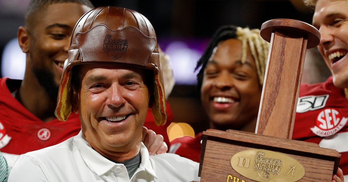 Nick Saban has hilarious interaction with reporter - On3