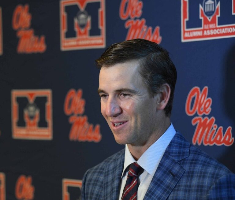 Eli Manning: "I love Ole Miss. (Saturday) is going to be special."