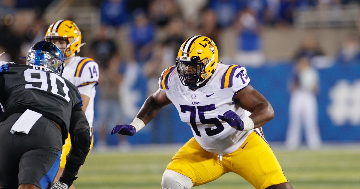 LSU offensive lineman ruled out for rest of season - On3