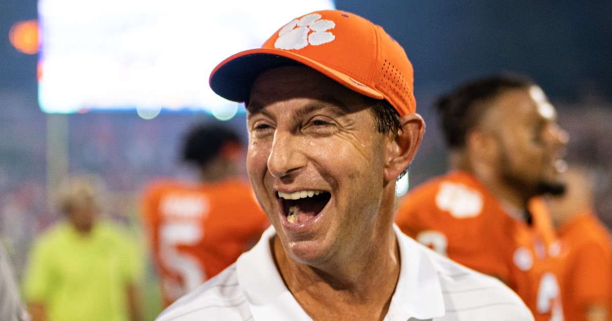 Dabo Swinney opens up about how long he hopes to coach