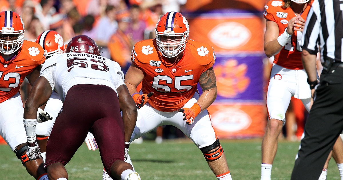 Emotional Clemson offensive guard on career-ending ACL injury, career - On3
