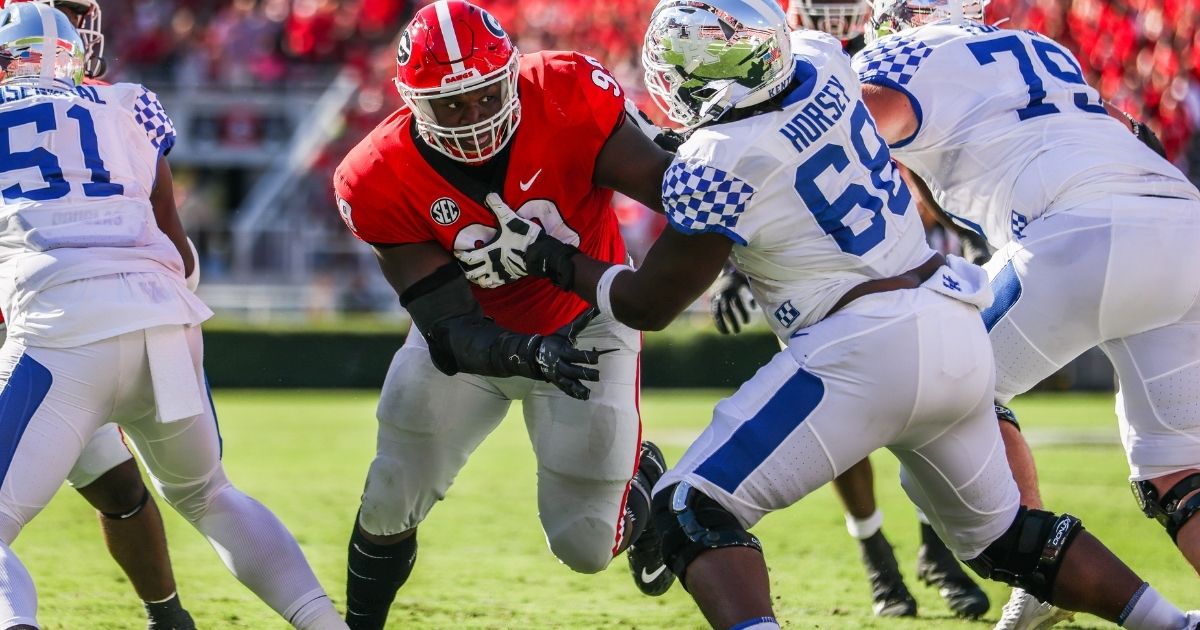 Jordan Davis savoring moment, ready for last shot in Georgia-Florida ...