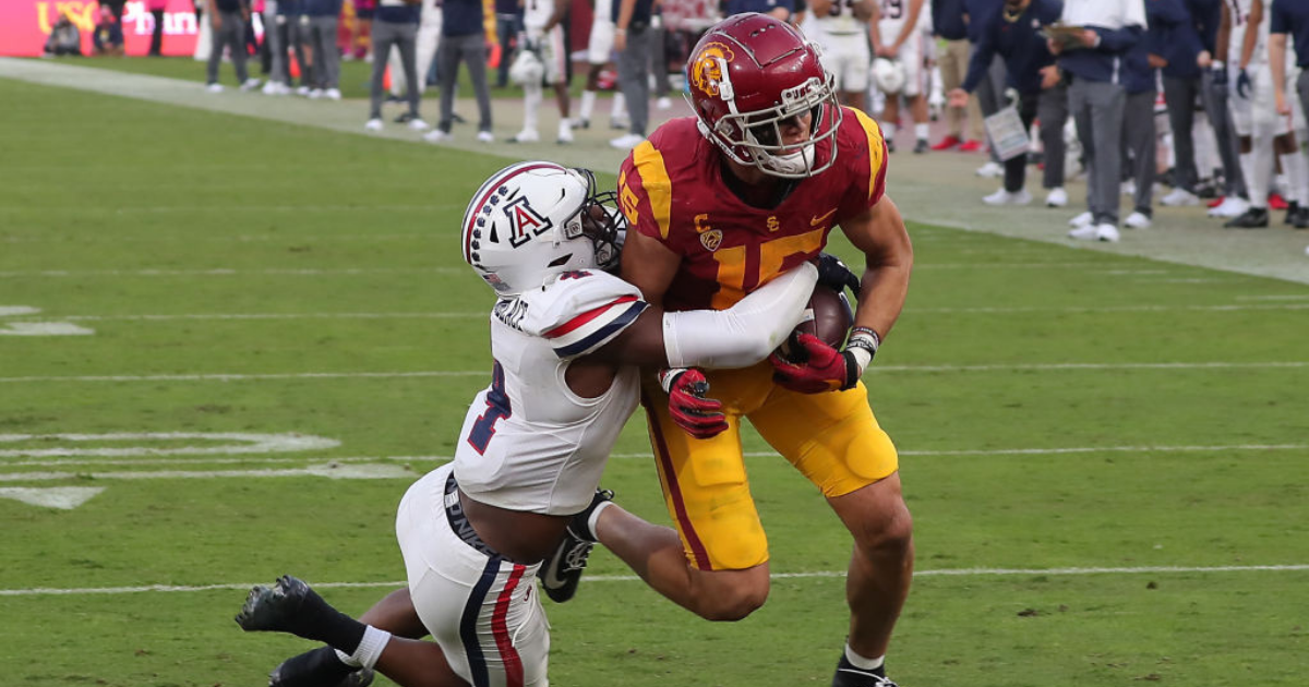 Drake London suffers an injury as USC gets a scare from Arizona - On3