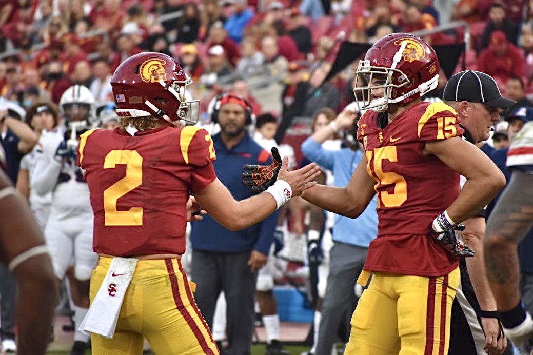 SIDELINE VIEW: USC Defeats Arizona 41-34 At The Coliseum - On3