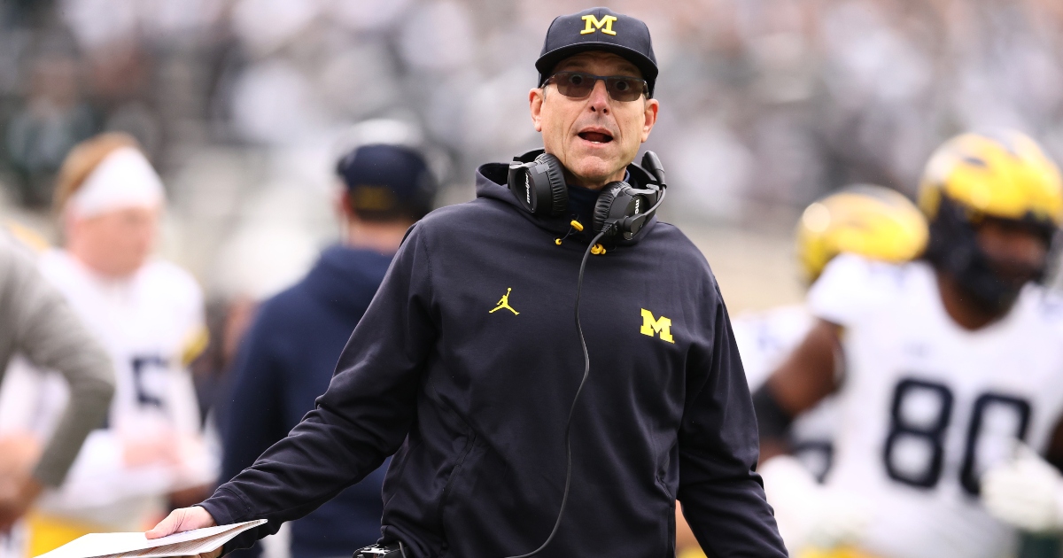 Paul Finebaum again rips Jim Harbaugh after loss to Michigan State - On3