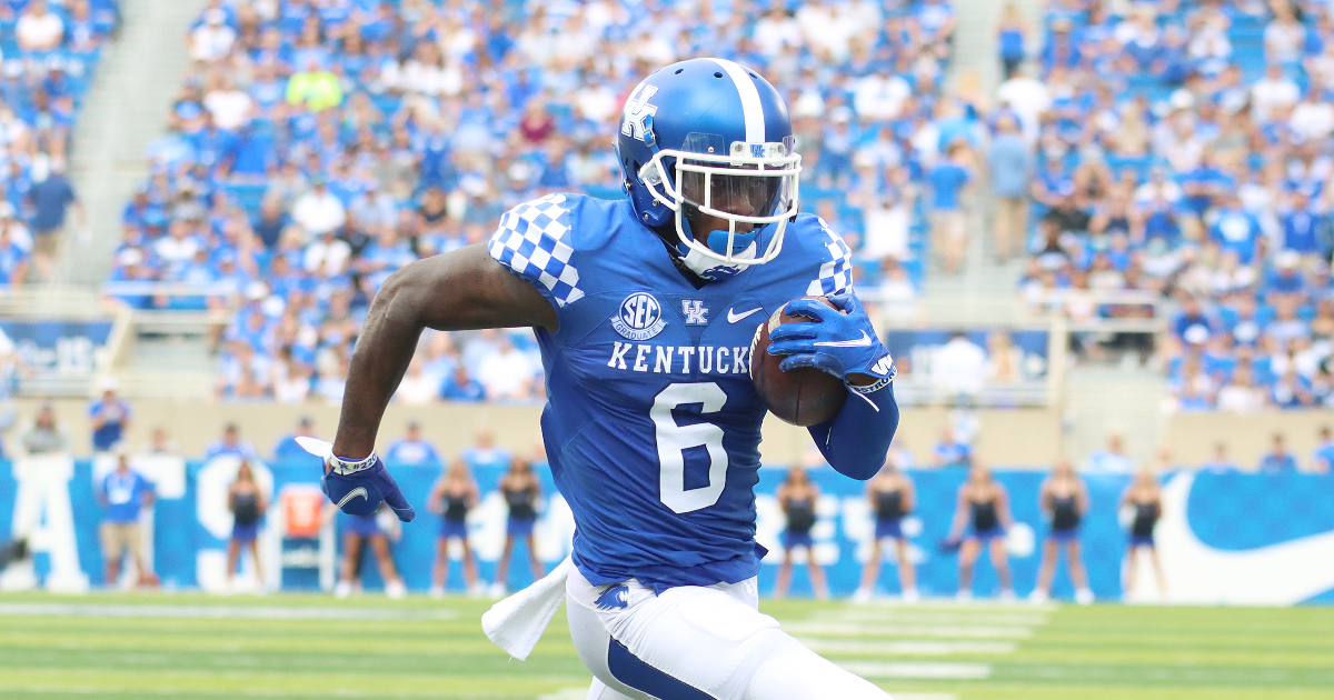 Kentucky wide receiver Josh Ali ineffective in passing game in ...