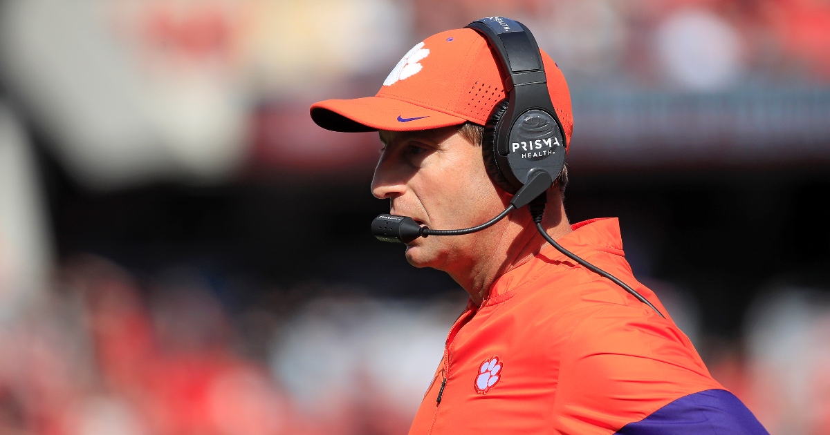 Dabo Swinney on safety depth following Lannden Zanders stepping away