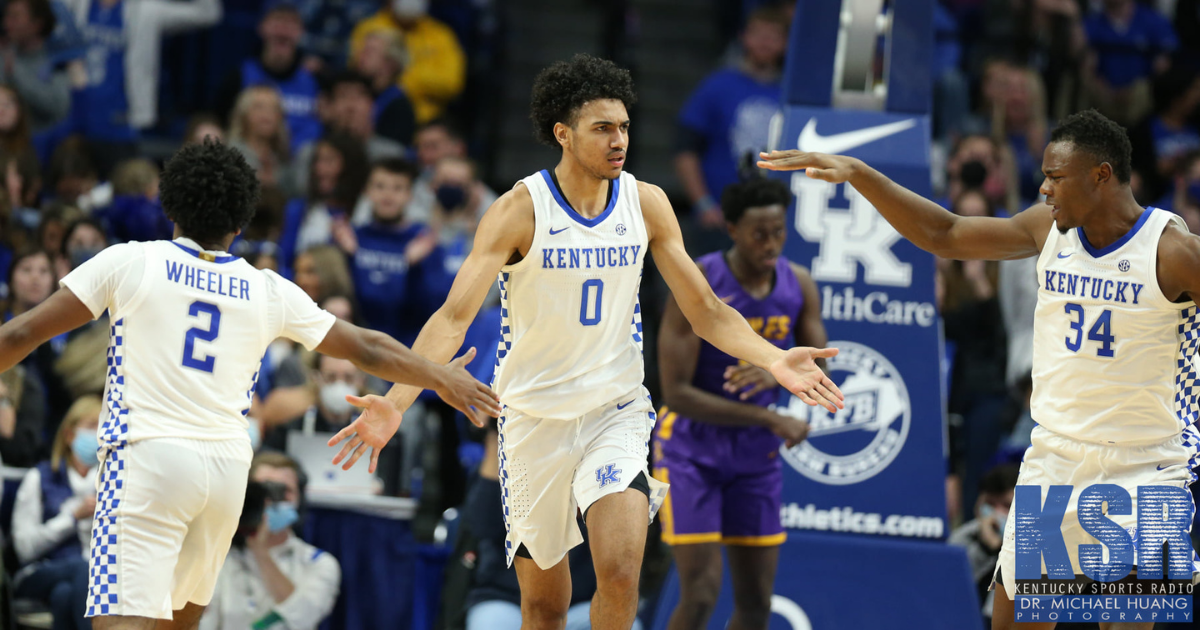 John Calipari, players praise Jacob Toppin's energy. "He’s making us ...