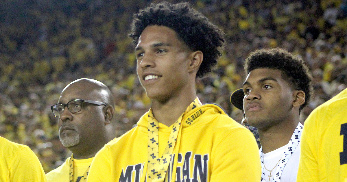 On300 Michigan WR commit Tyler Morris enjoying time in Ann Arbor - On3