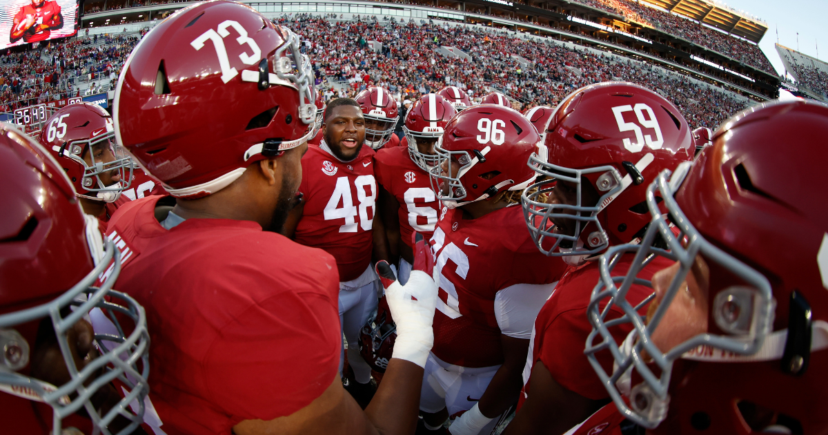 Latest CFB Playoff rankings still have Alabama at No. 2 - On3