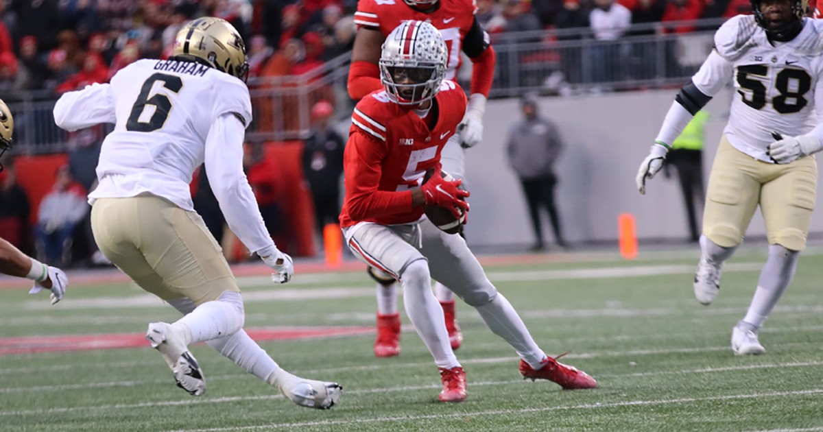 Ohio State: Garrett Wilson, C.J. Stroud recognized for star performances