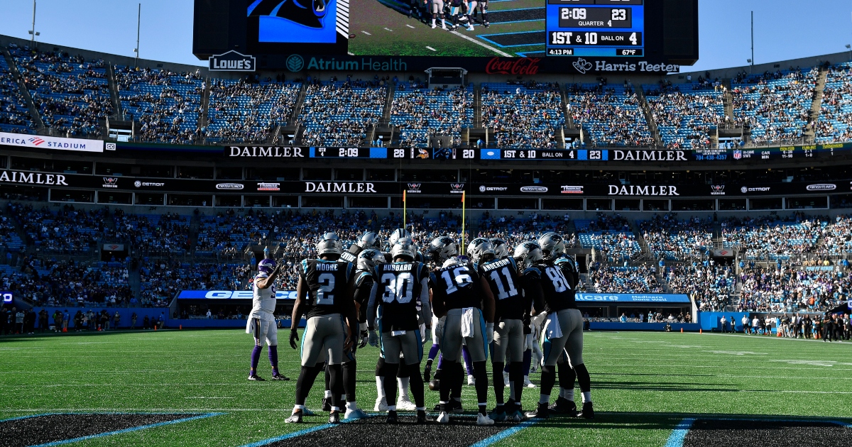 Carolina Panthers reveal inactive players vs. Washington Football Team ...