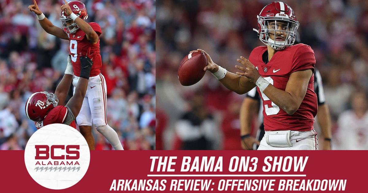 Bama On3 Show: Breaking down Bryce Young, offense against Arkansas - On3