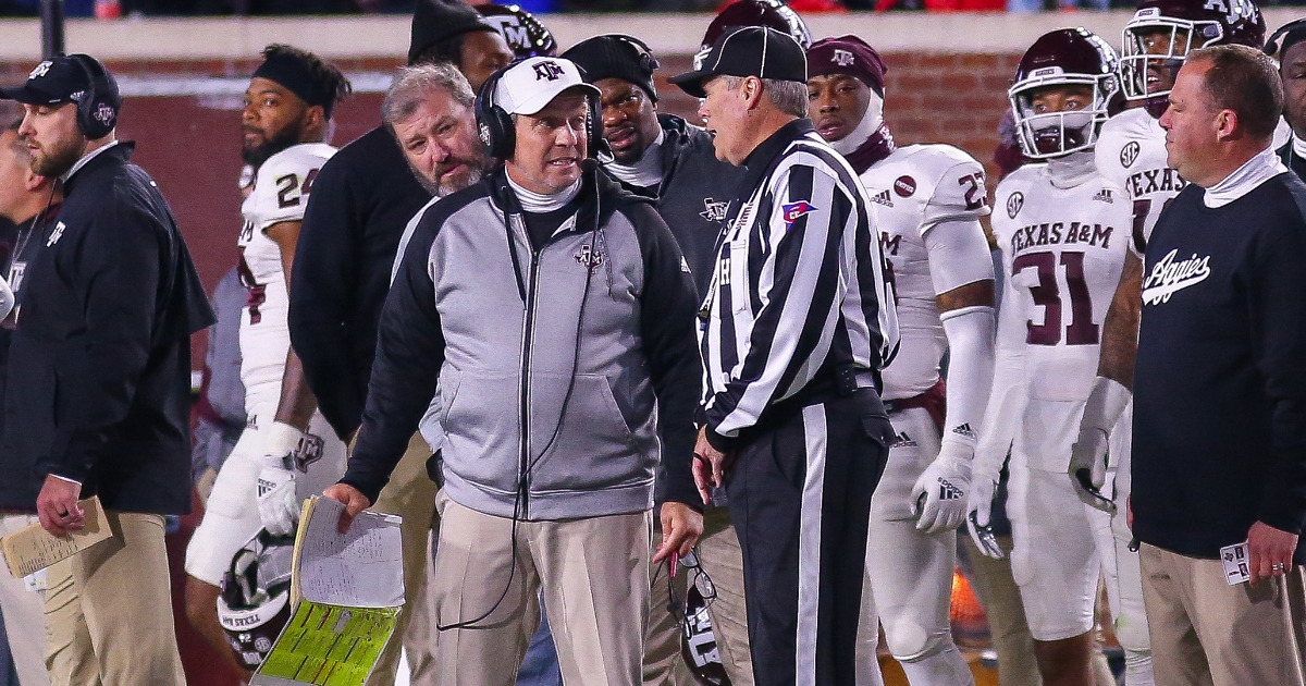 Texas A&M safety rips SEC referees following loss to LSU - On3