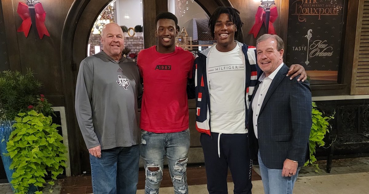 Jimbo Fisher visits with 4-star commits Donovan Green, PJ Williams - On3