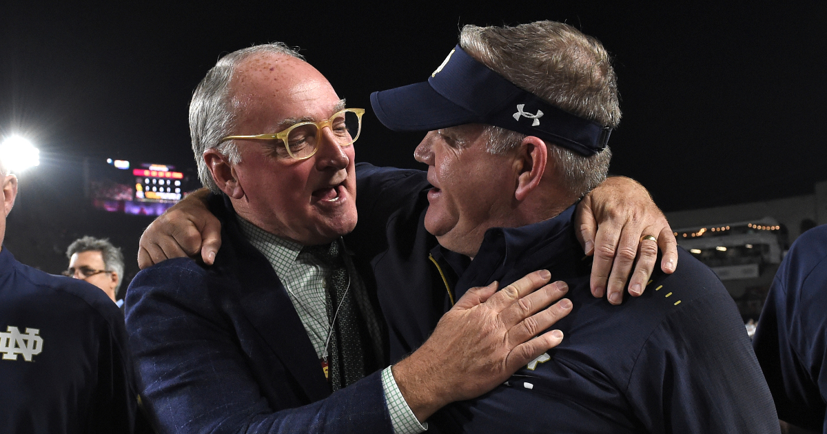 Notre Dame's Jack Swarbrick criticizes coaches leaving midseason