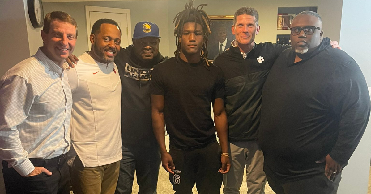Inside Clemson Tigers in-home visit with Toriano Pride - On3