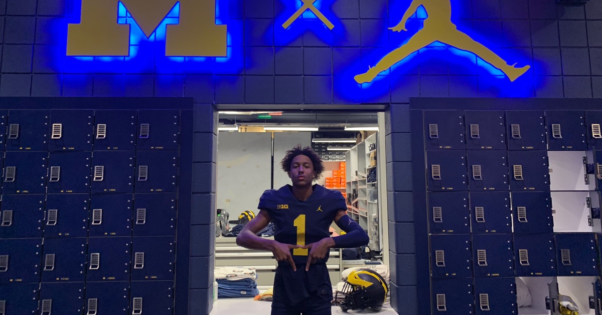 2023 Florida four-star WR Bryson Rodgers recaps Michigan visit - On3