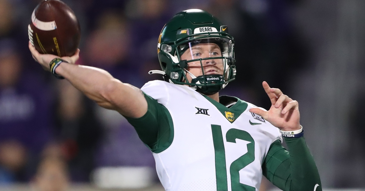 Baylor quarterback Blake Shapen leaves game vs West Virginia with ...