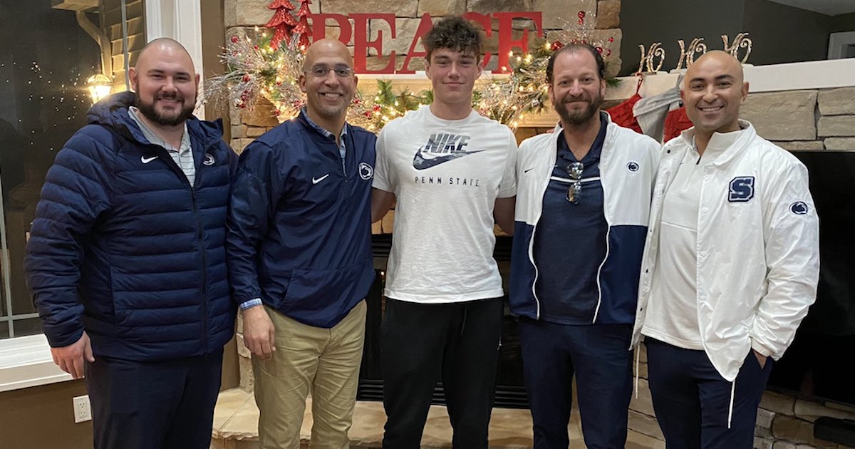 James Franklin visits On3 5-star QB and Penn State commit Drew Allar - On3