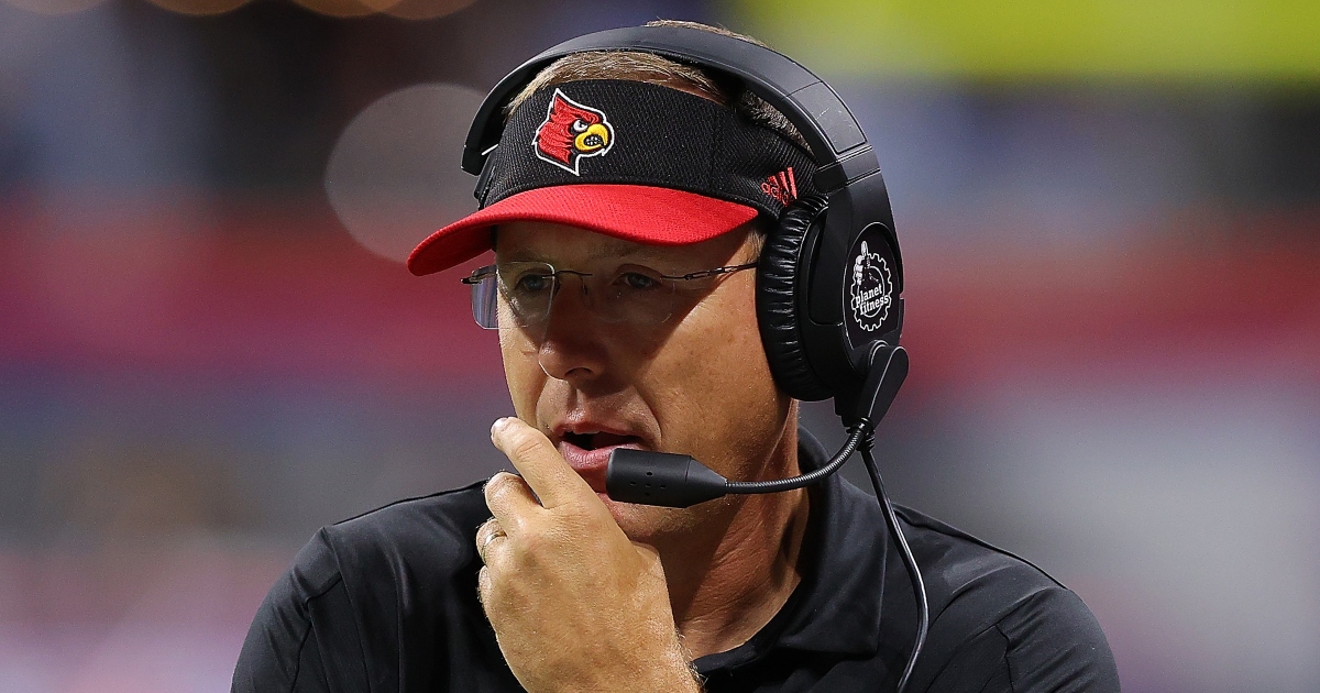 Scott Satterfield firing ”expected” if Louisville falls at Virginia - On3