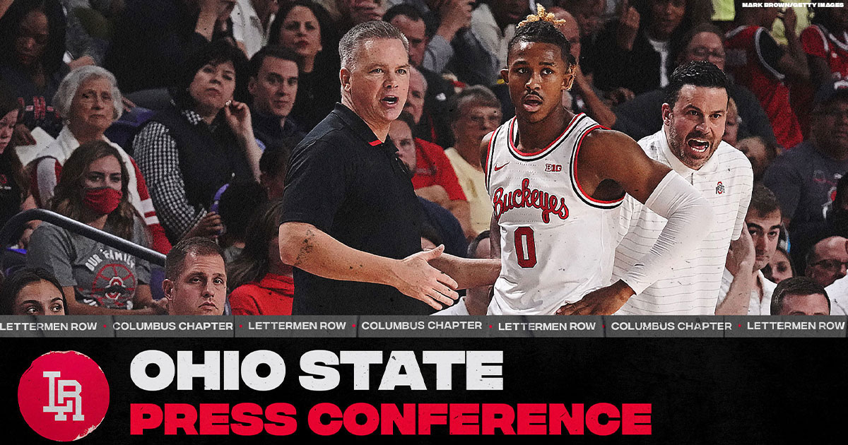 Ohio State: Buckeyes hoops press conference after back-to-back wins