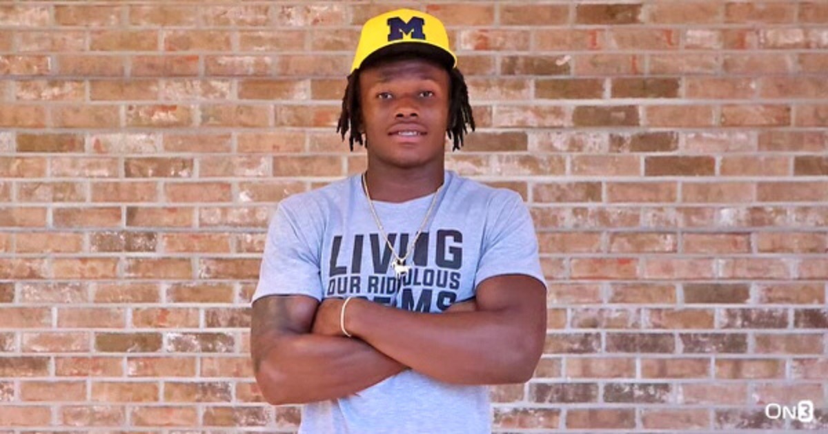BREAKING: 2023 four-star LB Raylen Wilson commits to Michigan - On3