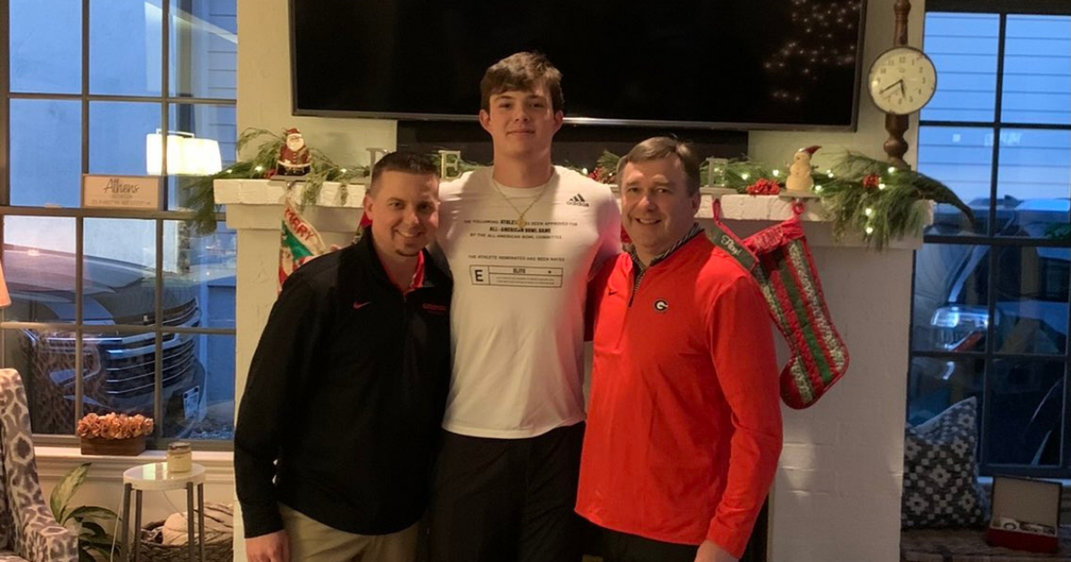 Soon-to-be Georgia signee Oscar Delp talks in-home stop from Dawg ...