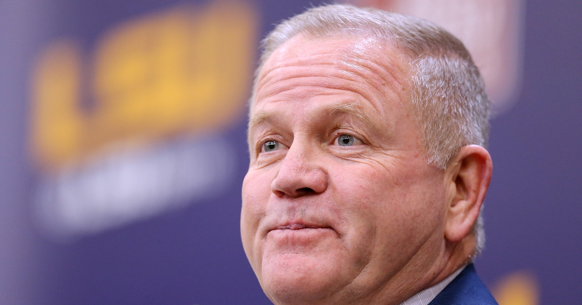 Lane Kiffin doubles down on Brian Kelly troll with help of LSU assistant - On3