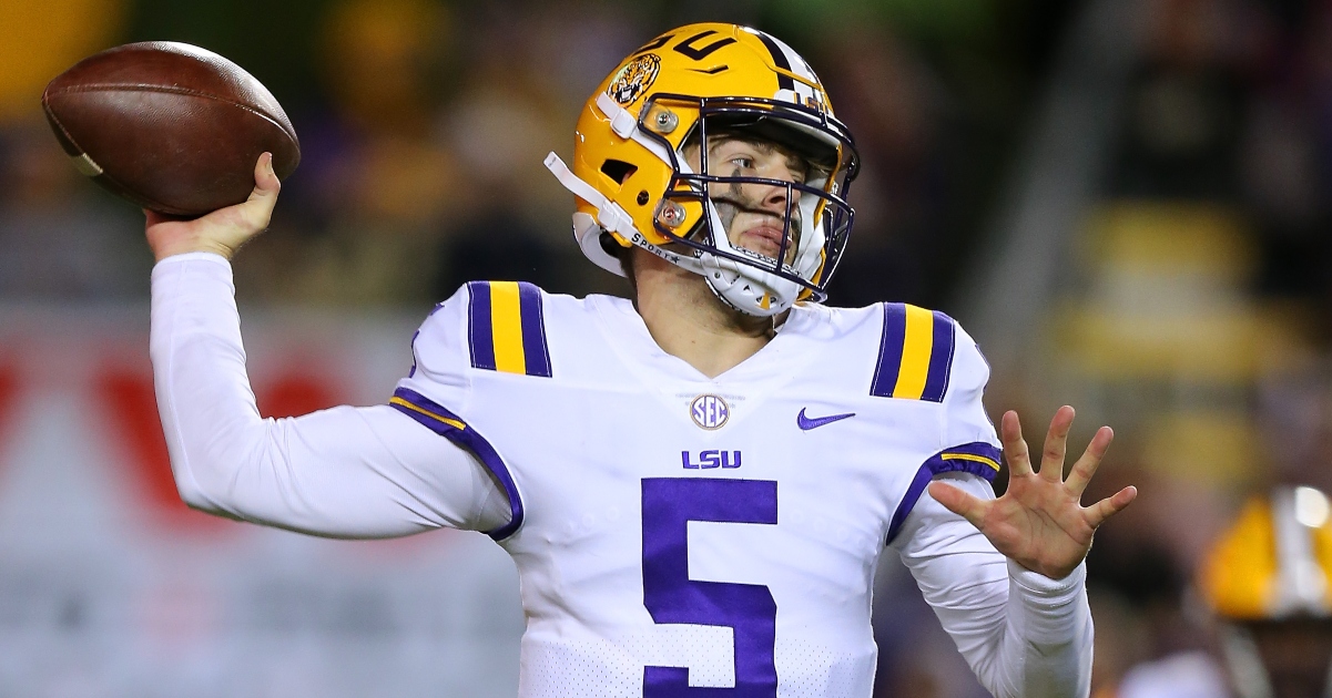 Interim HC Brad Davis explains LSU Tigers QB plan for Texas Bowl