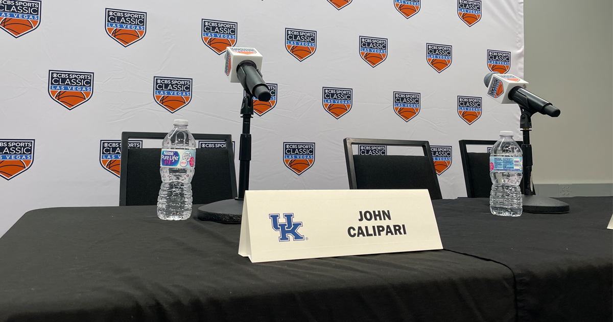 LIVE: John Calipari's Post-CBS Sports Classic Game Press Conference - On3