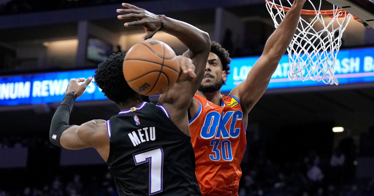 Olivier Sarr signs two-way deal with OKC Thunder - On3