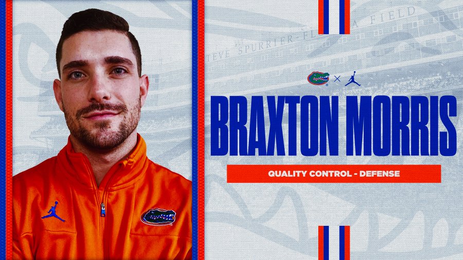 Braxton Morris added to Billy Napier's Florida staff - On3