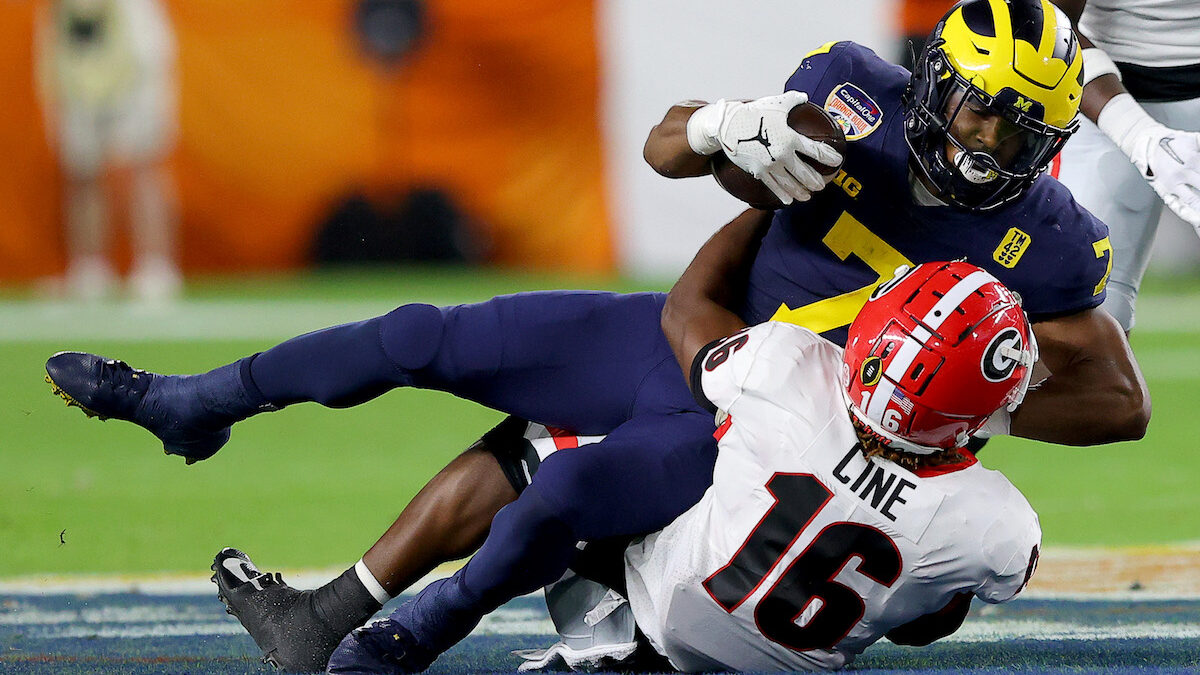 Michigan Football: First half recap, box score in game vs. Georgia