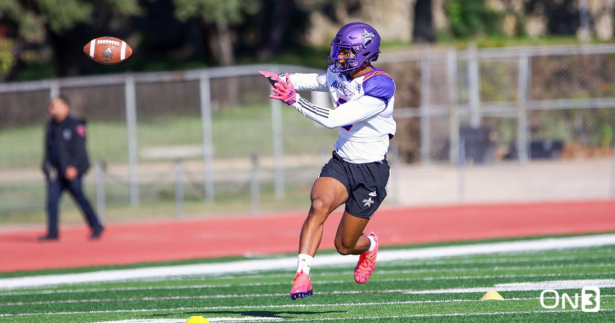 WATCH: 4-Star WR CJ Williams - Day One of All-American Bowl Practices - On3