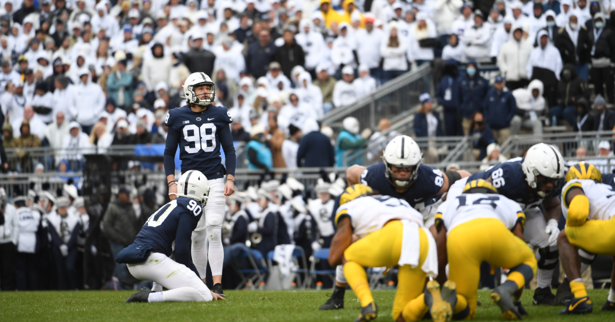With Jordan Stout out, how will Penn State's kicking take shape? - On3