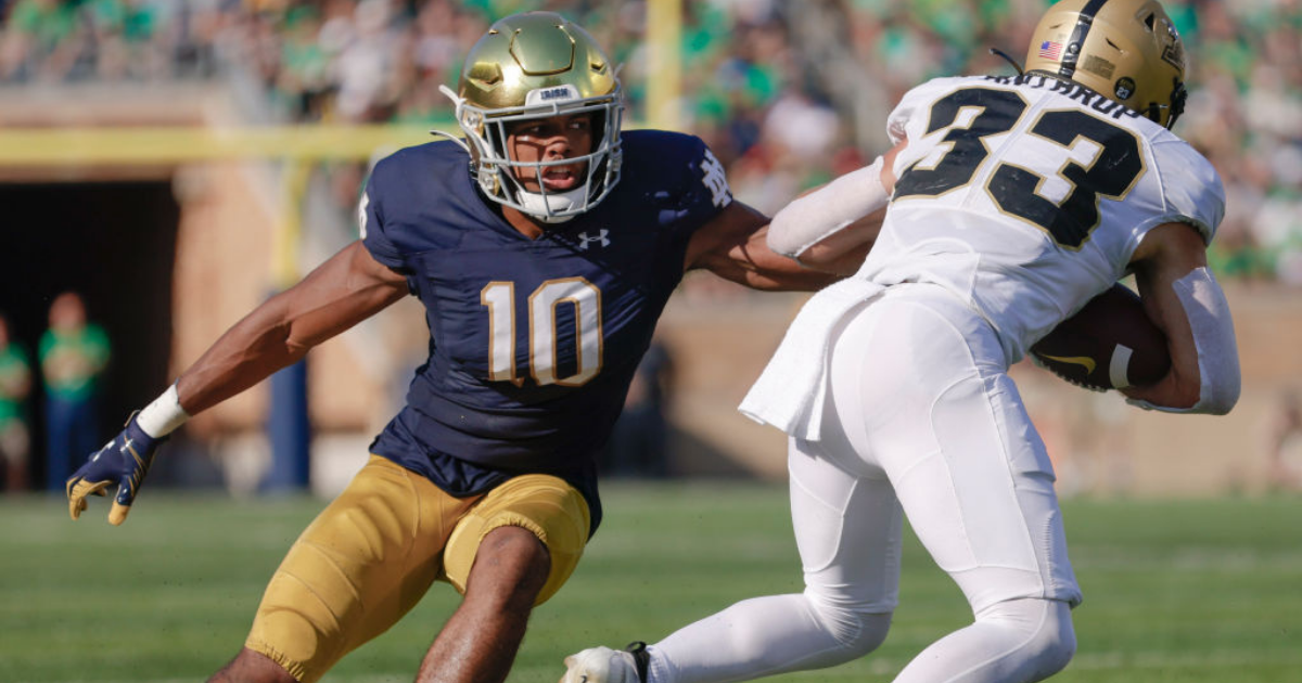 Notre Dame LB Isaiah Pryor declares for 2022 NFL Draft - On3