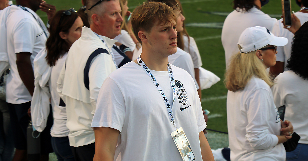 Penn State OL target Evan Link set to return to campus - On3